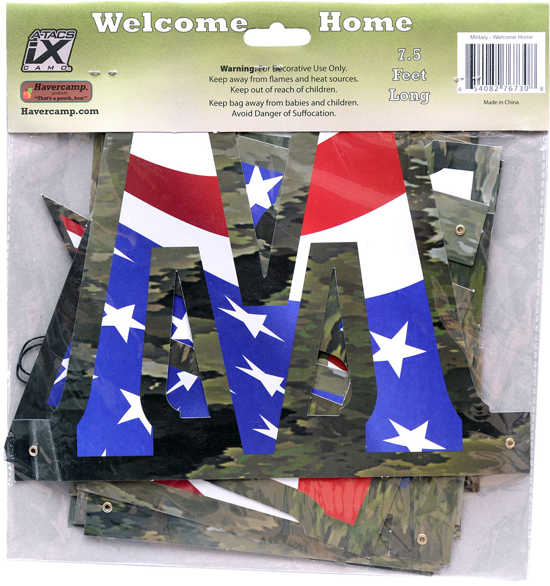 American Flag Welcome Home Banner – Fun Services Colorado