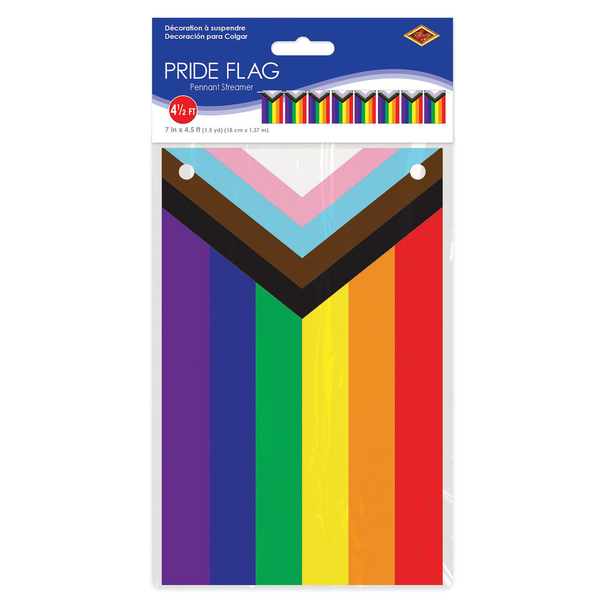 Pride Flag Pennant Streamer – Fun Services Colorado
