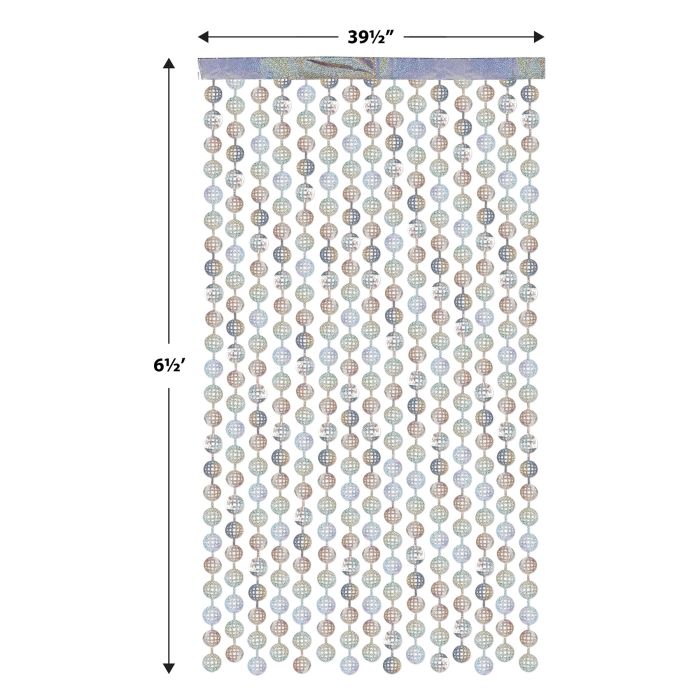 Metallic Disco Ball Curtain – Fun Services Colorado