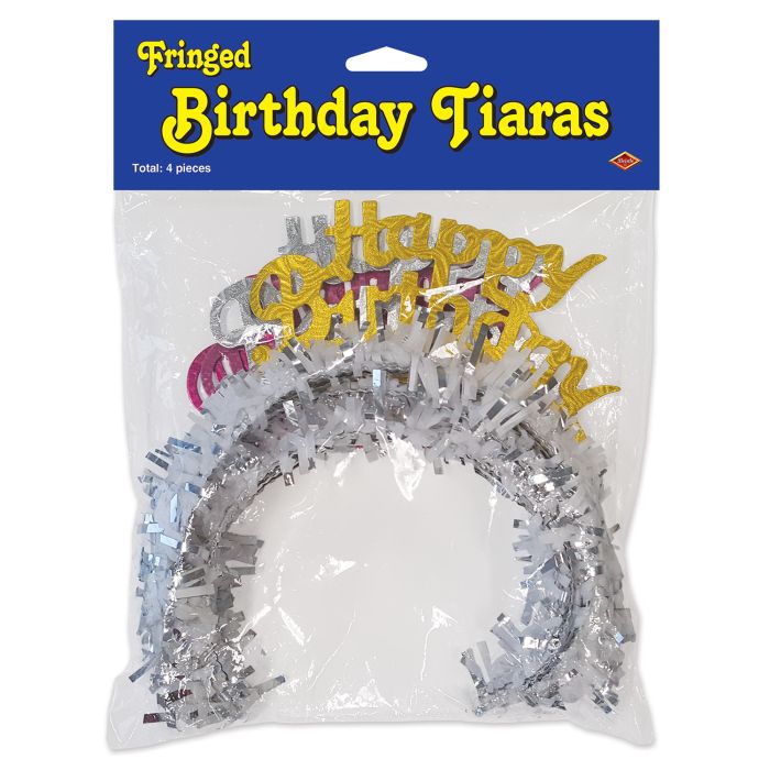 Happy Birthday Tiaras 4ct – Fun Services Colorado
