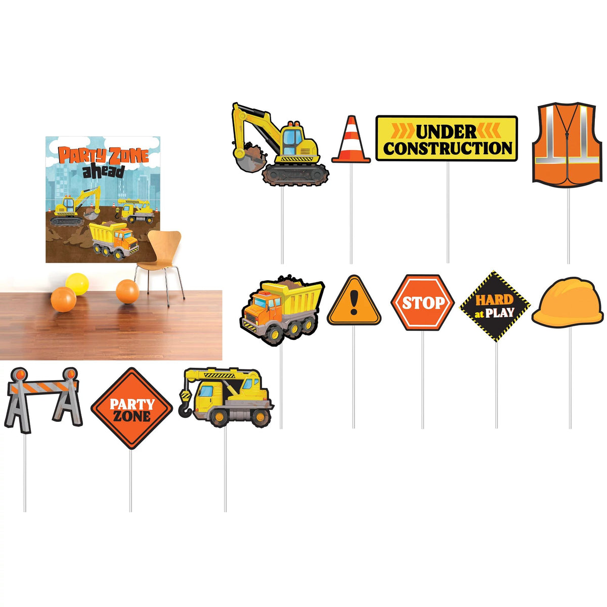 Construction Party Scene Setter – Fun Services Colorado