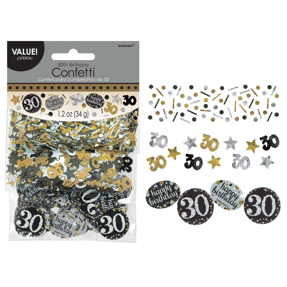 Sparkling Celebration 30 Confetti – Fun Services Colorado