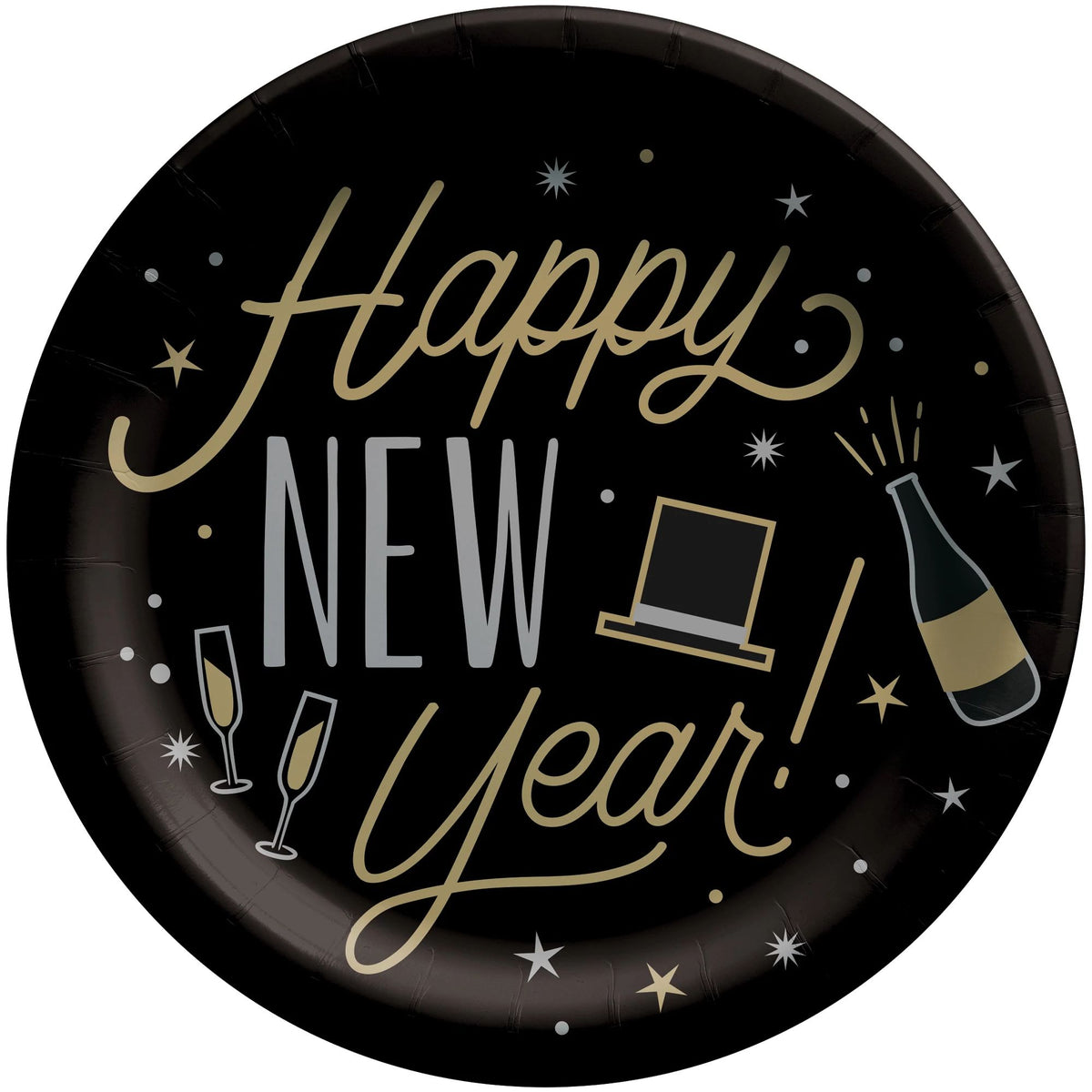 This Is The Year 8 1/2" Round Plates – Fun Services Colorado