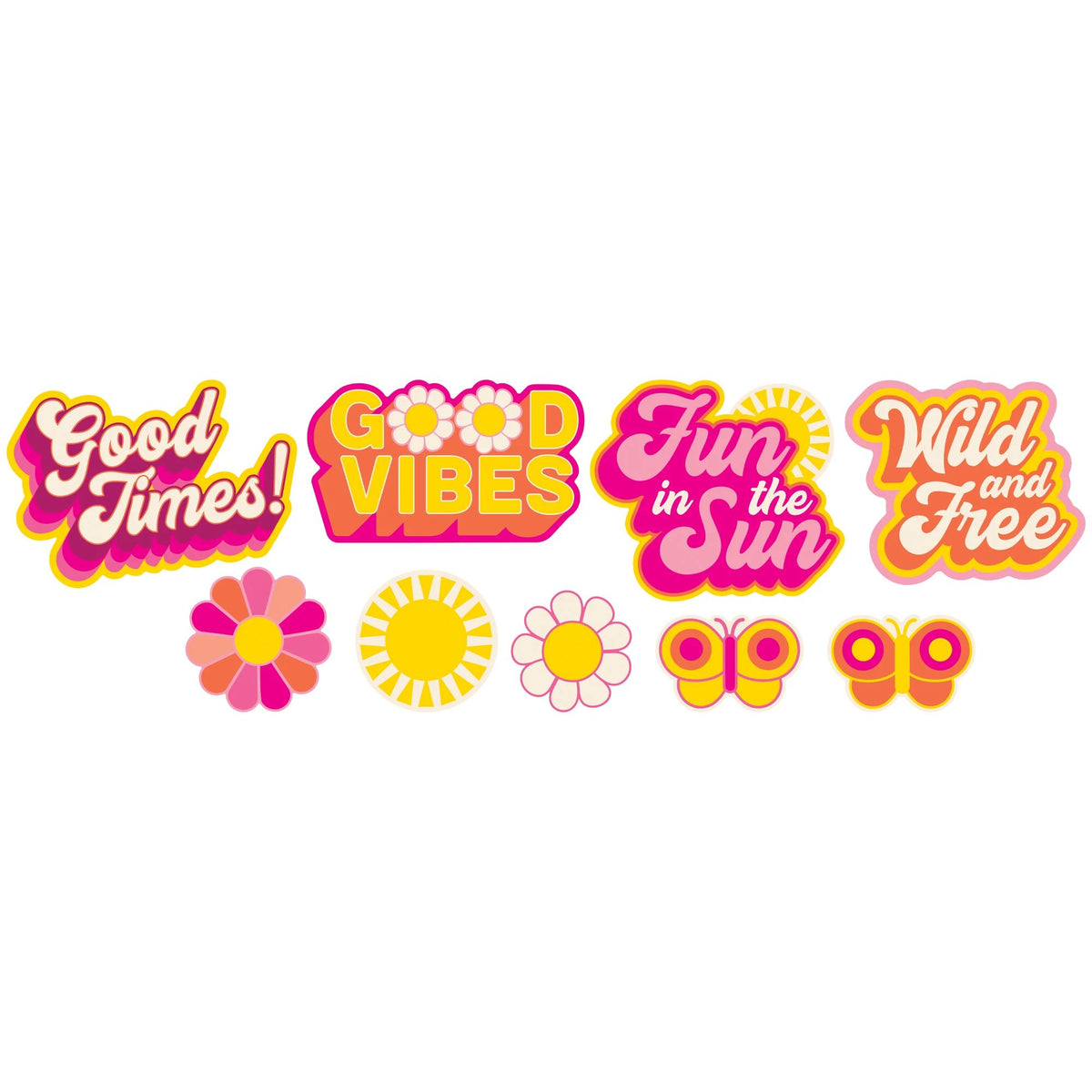 Throwback Summer Cutouts – Fun Services Colorado