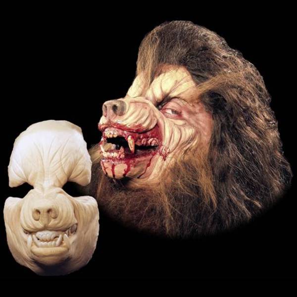 Werewolf Foam Latex Prosthetic Appliance Mask – Fun Services Colorado