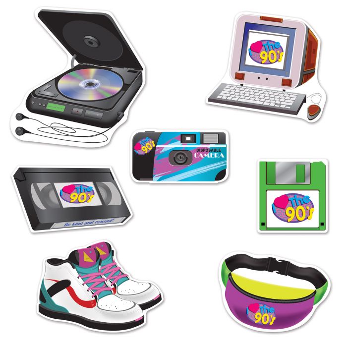 90's Cutouts | Decades – Fun Services Colorado