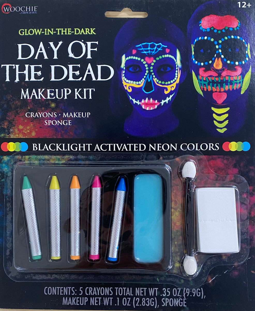 Glow In The Dark Day of the Dead Kit | Cinema Secrets – Fun Services ...